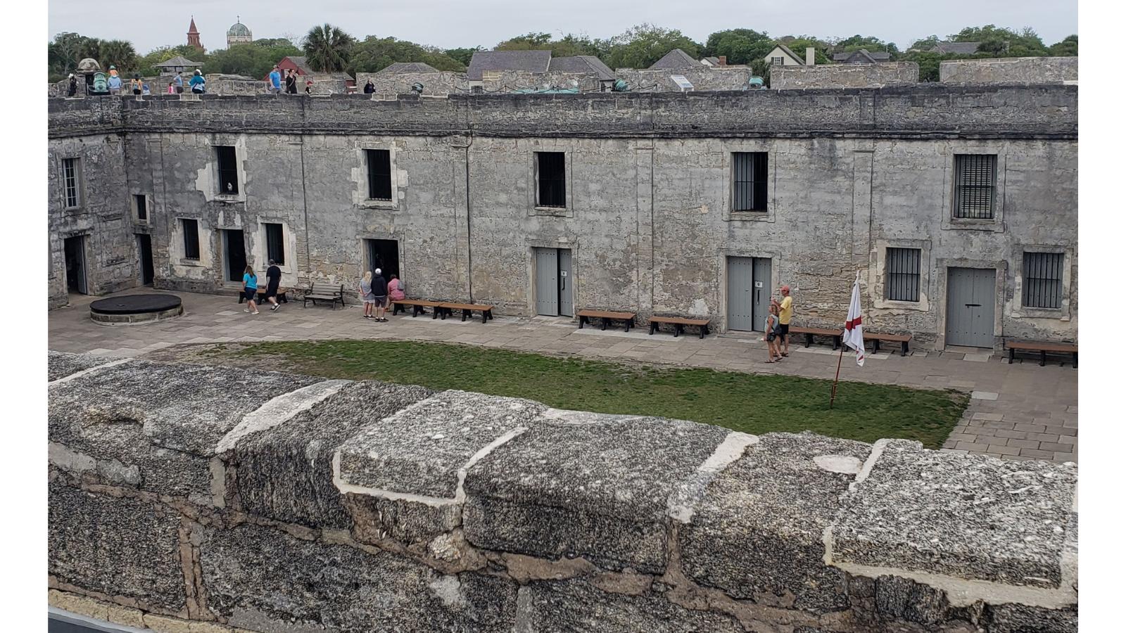 The Oldest Fort In America, Seen On Our 17-Day Road Adventure